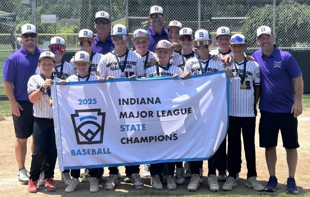 Brownsburg Little League Boys 12U Win State Championship | Brownsburg ...