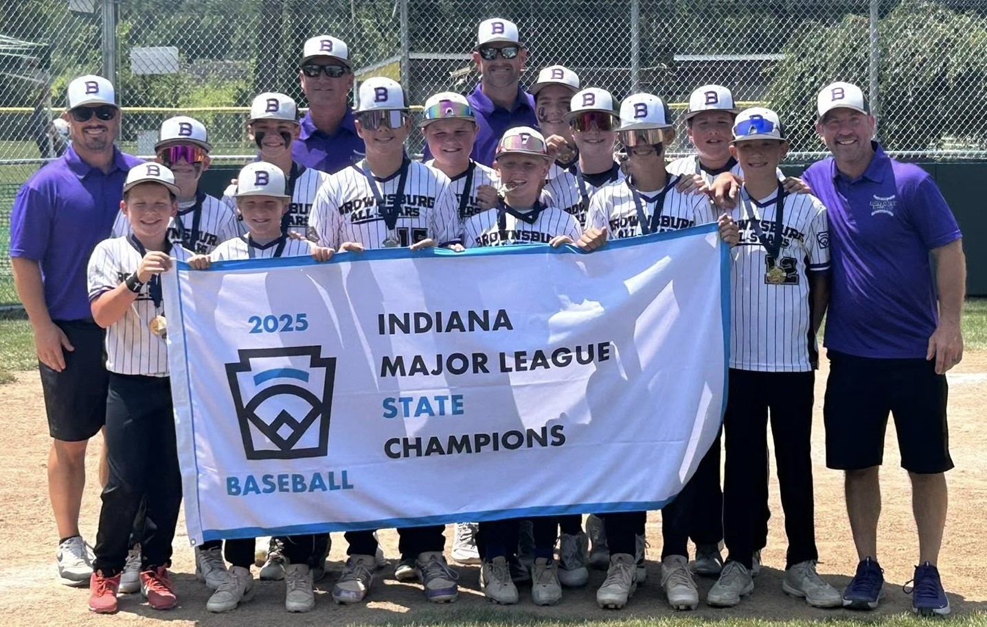 Brownsburg Little League Boys 12U Win State Championship | Brownsburg ...